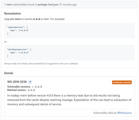 security issue with mem