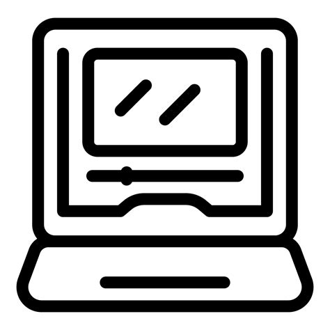 Laptop Showing Editing Software Interface With Editing Panel And Timeline 47439565 Vector Art At