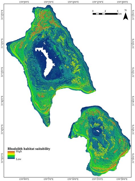 16 Maxent Habitat Suitability Modelling For Rhodoliths Download Scientific Diagram