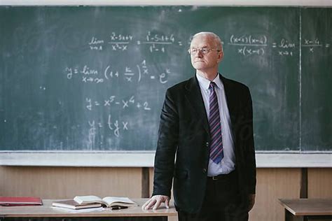 Professor In A Classroom By Stocksy Contributor Ani Dimi Artofit