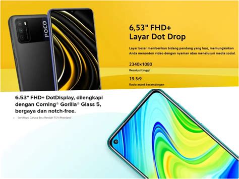 Poco M Vs Redmi Note Perbandingan Spek Dan Fitur