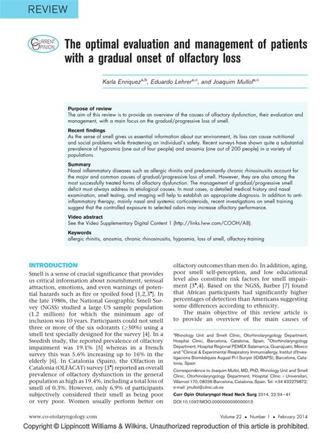 Pdf The Optimal Evaluation And Management Of Patients With A Gradual