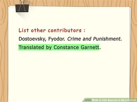 Ways To Cite Sources In MLA Format WikiHow