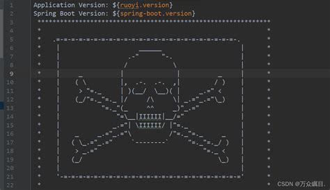Springboot 启动log若依佛祖保佑 Csdn博客