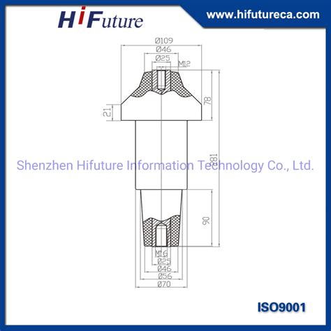 Epoxy Resin 24kv 630a Plug In Transformer Bushing Transformer Bushing And Plug In Bushing