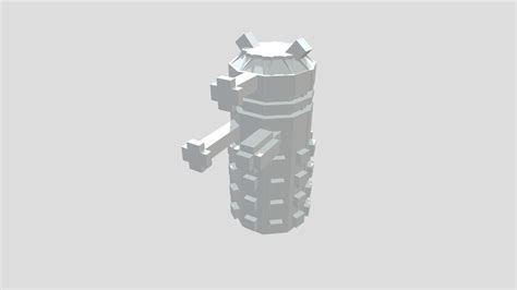 Improved Dalek Model 3d Model By Mieo Dylanmulcahy [0c15eea