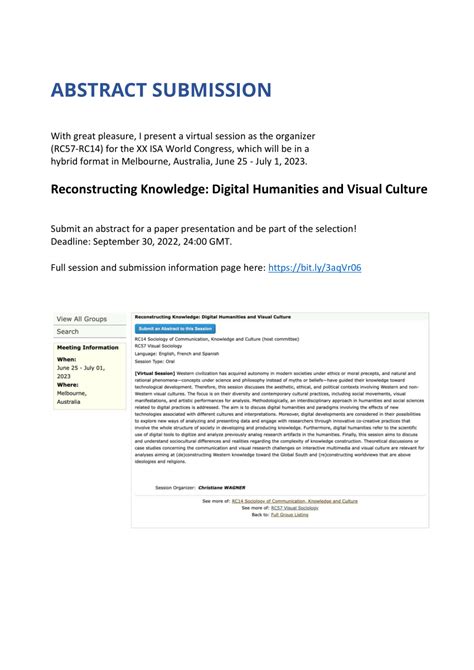 Pdf Reconstructing Knowledge Digital Humanities And Visual Culture