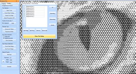 honeycomb pattern punching mode tooling image2punch
