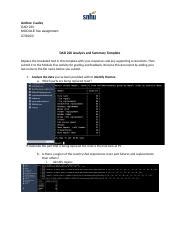 DAD Module Docx Andree Cauley DAD MODULE Five Assignment DAD Analysis