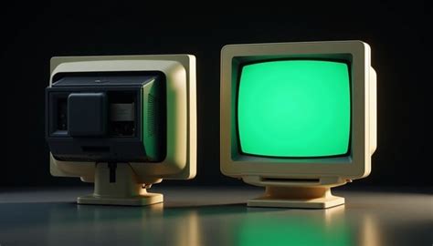 Free Vintage Crt Monitors Image Retro Vintage Computer Download