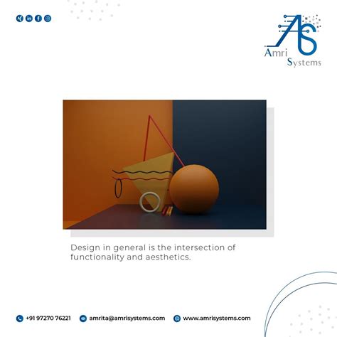 Amri Systems On Linkedin It Combines The Objectivity Of Function And The Subjectivity Of