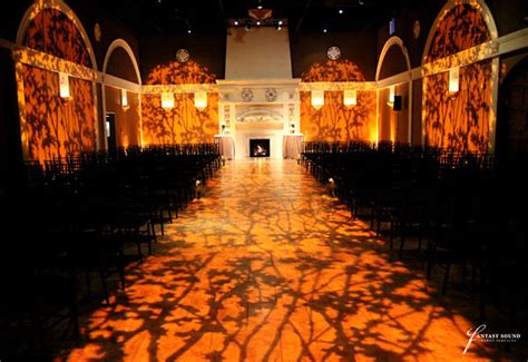 Trees Gobo Patterns Gobo Washes Down The Aisle And On The … Flickr