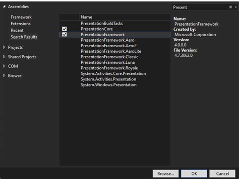 C The Type Stackpanel Was Not Found In Visual Studio For Mac Stack Overflow