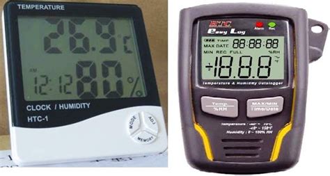 HTC Easy Log Digital Temperature Humidity RH Data Logger Usb Accuracy Best Rs Number