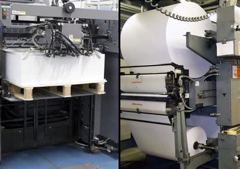 Printing Terminology Sheet Fed Press Vs Web Press Color Vision Printing