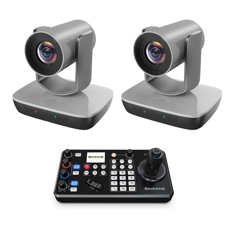 Avkans Ndi Ptz Camera With Ip Joystick Controller Package