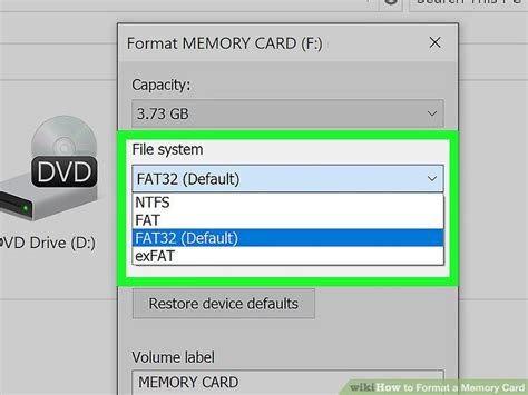 4 Ways To Format A Memory Card Wikihow