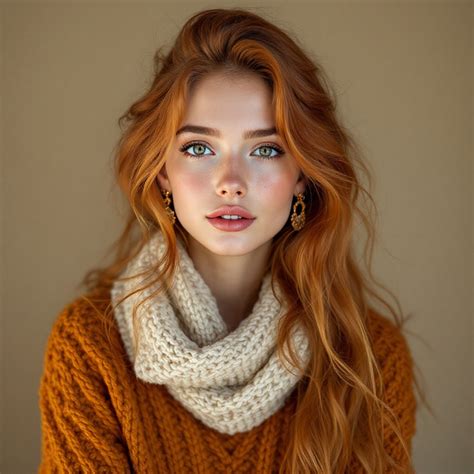 Download Ai Generated Redhead Woman Royalty Free Stock Illustration Image Pixabay