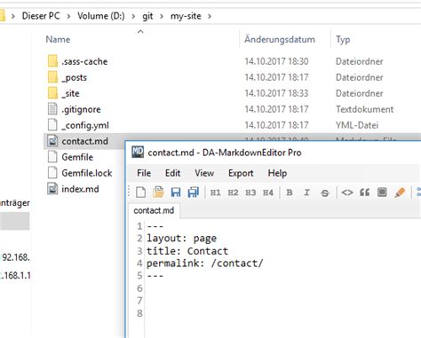 Formular In Jekyll Einbinden DA Software