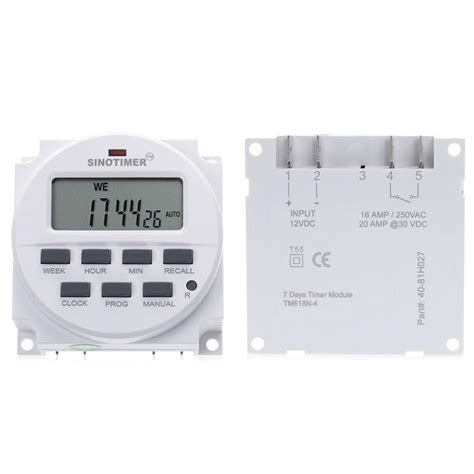 Sinotimer 12v Programmable Control Power Timer Swi Grandado