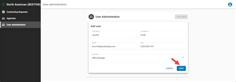 user administration help center