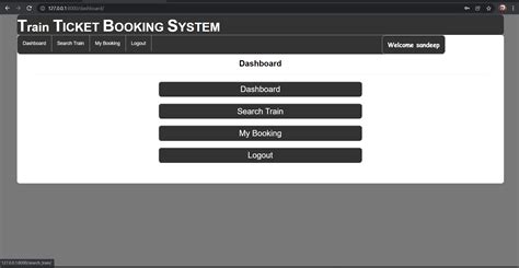 GitHub Sandeep Sunny Railway Reservation System Using HTML And Python