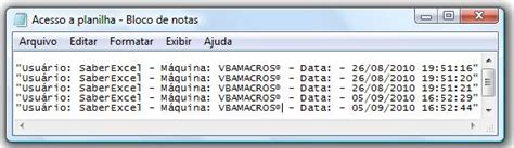 Planilha Excel VBA Acesso Controle Planilha Excel Vba Macros Planilhas