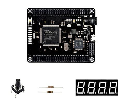 Make A Binary Counter With Mojo V FPGA Development Board