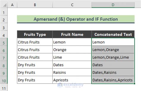 How To Concatenate Rows In Excel 11 Methods Exceldemy