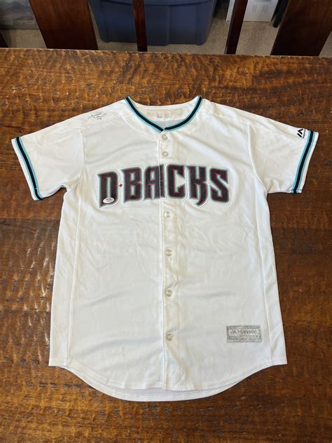 Zack Greinke Signed Arizona Diamondbacks Jersey Psa Dna Autographed Ebay