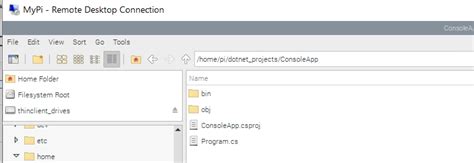 Raspberry Pi Run Net Core Console App Sqlite Database Audministrator