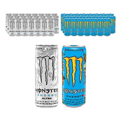 [11번가] 몬스터 에너지 울트라 355ml 24개 몬스터 에너지 망고로코 355ml 24개 50 010원 무료 핫딜 에펨코리아