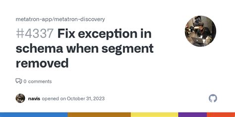 Fix Exception In Schema When Segment Removed · Issue 4337 · Metatron Appmetatron Discovery