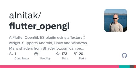 Github Alnitak Flutter Opengl A Flutter Opengl Es Plugin Using A