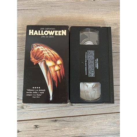Entertainment Halloween Vhs Media