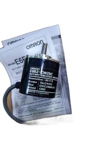 Black Omron Rotary Encoders E6b2 Cwz6c Make Omron For Industrial At ₹ 4500 Piece In Amravati