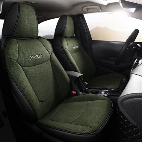 2021款丰田卡罗拉全包围坐垫四季亚麻布艺双擎座椅套内饰专用冬季虎窝淘