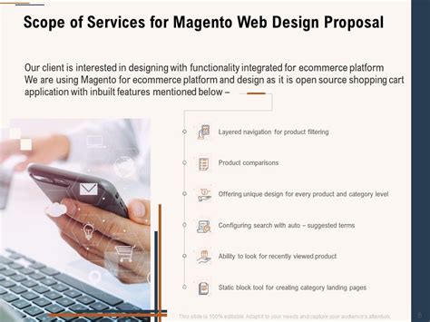 Magento Web Design Proposal Powerpoint Presentation Slides Presentation Graphics