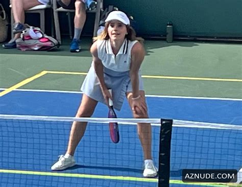 Emma Watson Playing Pickleball In Los Angeles Aznude