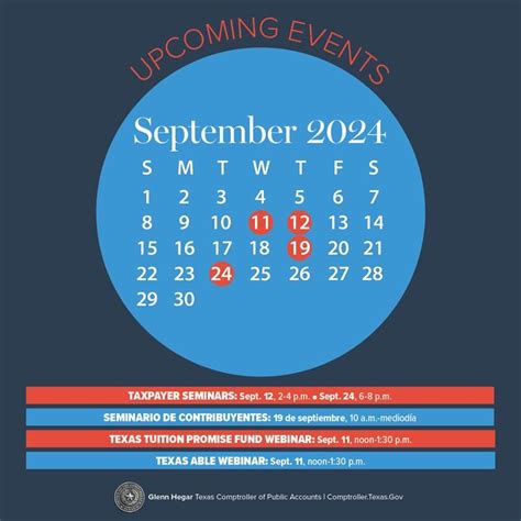 Texas Comptroller Of Public Accounts On Linkedin Upcoming Events In