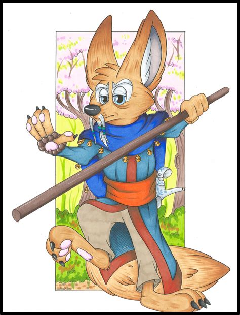 Earl Grey Tallears Fennec Fox Monk By Lordfenrir On Deviantart