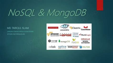 nosql and mongodb database ppt