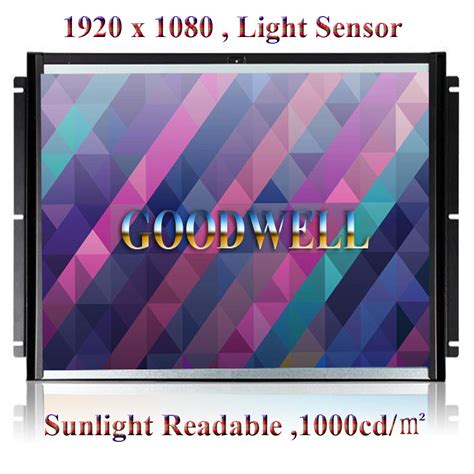 Metal Frame Touch LCD Display With HDMI Input LCD Display And Monitor Price
