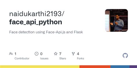 GitHub Naidukarthi Face Api Python Face Detection Using Face Api Js And Flask