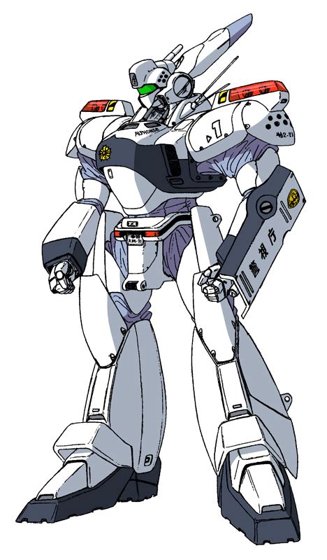Patlabor Police Mecha Cool Robots Giant Robots Cyborg Cyberpunk Rpg Character Art Character