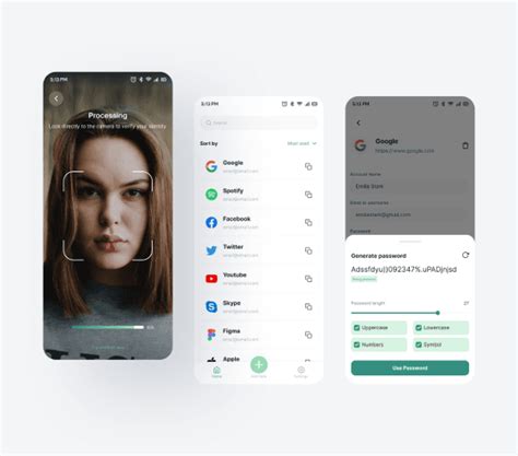 Password Manager App Yefi Chlara Ux Designer