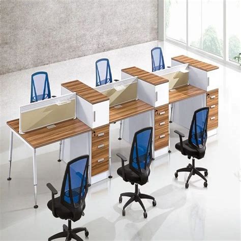 Aluminium Particle Board 6 Seater Modular Workstation For Corporate Office At ₹ 1000sq Ft In
