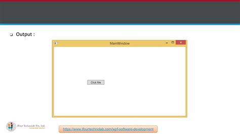 Complete Wpf Overview Tutorial With Example Ifour Technolab Ppt