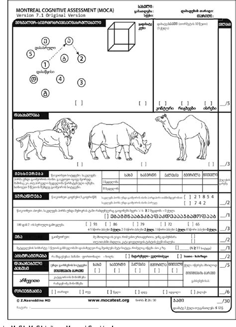 Moca Printable Test Printable Free Templates