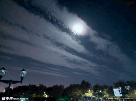 黑夜的天空摄影图 山水风景 自然景观 摄影图库 昵图网